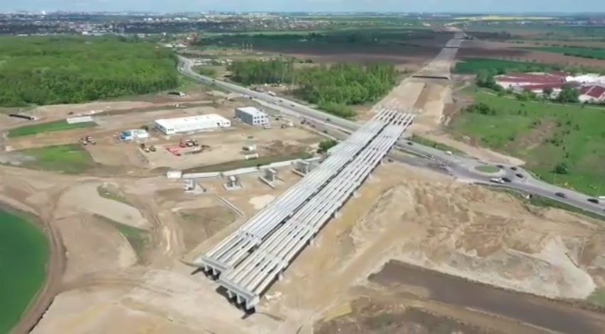 Ministrul Transporturilor a publicat imagini cu cele două loturi din ...